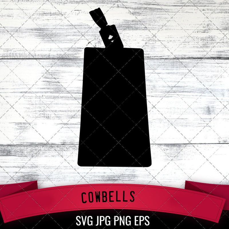 Cowbell Svg - Etsy
