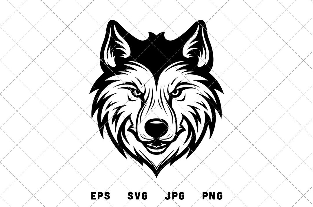 Wolf Mascot Graphics - JPG, SVG, PNG - Digital Download With Commercial ...