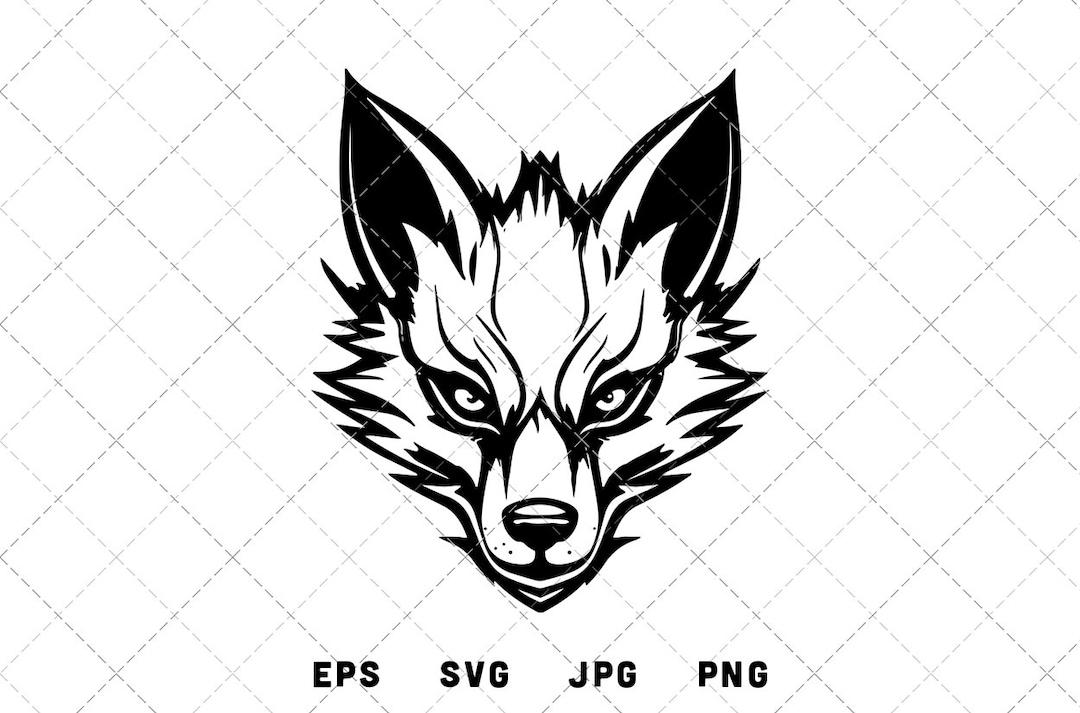 Jackal Mascot Graphics - JPG, SVG, PNG - Digital Download With ...
