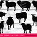 Sheep Svg, Sheep Monogram, Sheep Svg File,cuttable, Sheep Svg Bundle ...