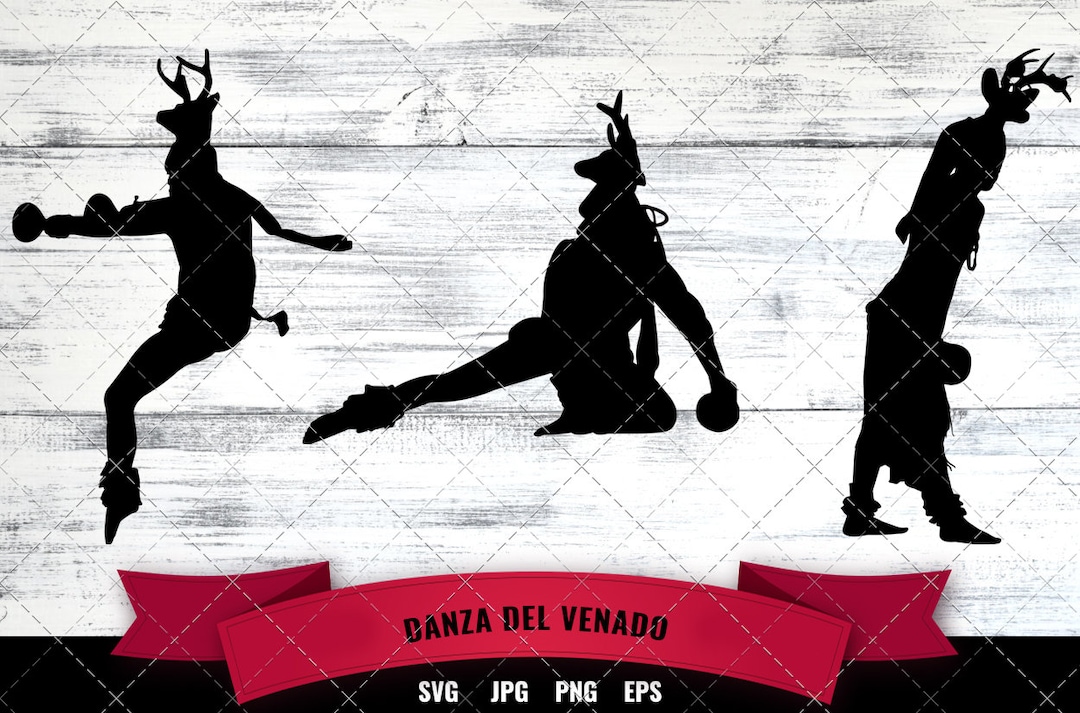 Danza Del Venado, Traditional Svg, Dance Svg, Deer Svg, Yaqui Indians ...