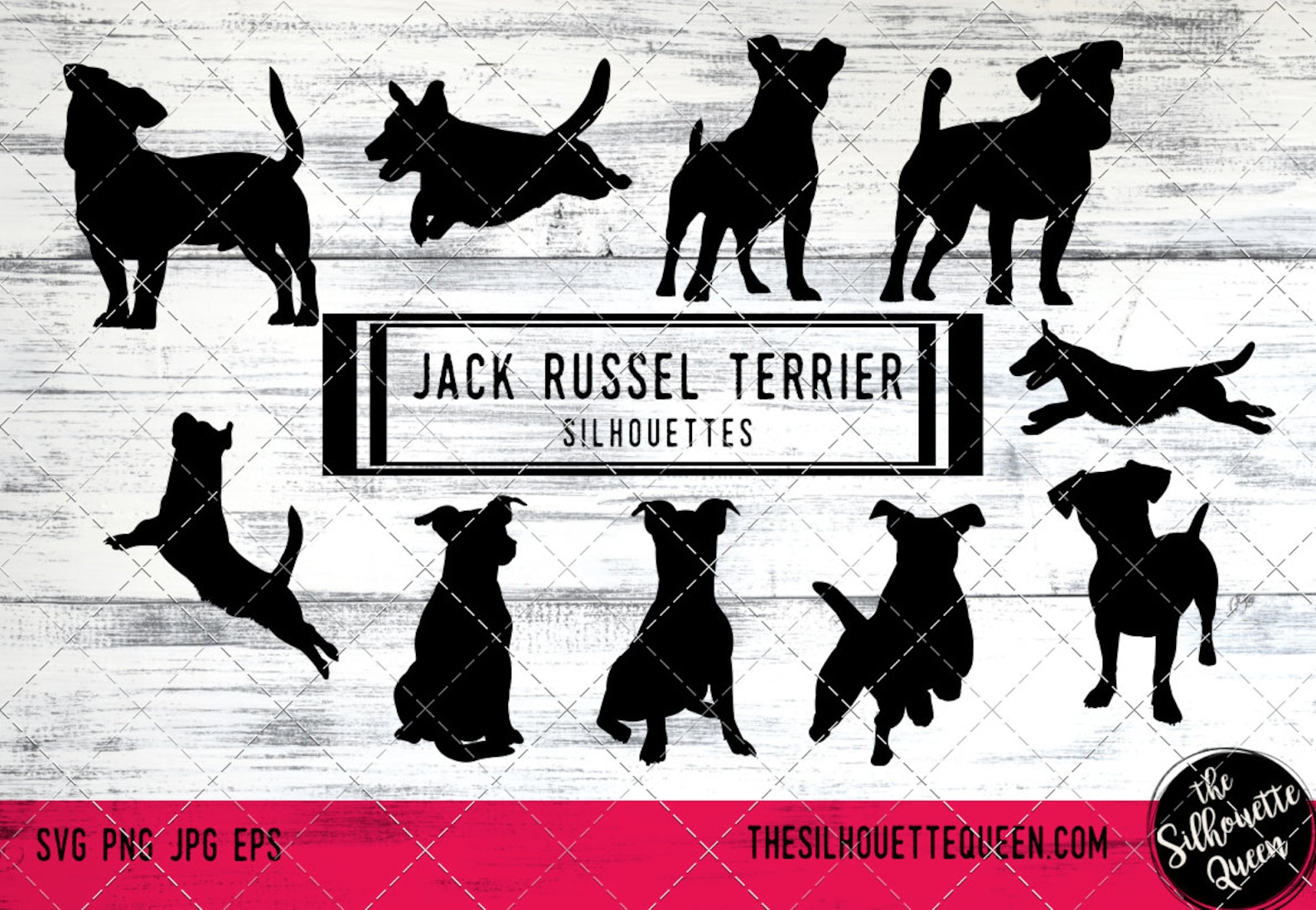 Jack Russell Terrier Dog Svg, Dog Svg, Dog Monogram Svg, Dog Svg Files ...