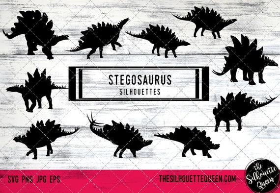 Stegosaurus SVG Dinosaur Svg Dinosaur Svg Monogram Dinosaur | Etsy