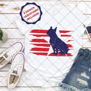 French Bulldog Dog Flag Svg , Oil Rig Svg, American Flag, Fourth of ...