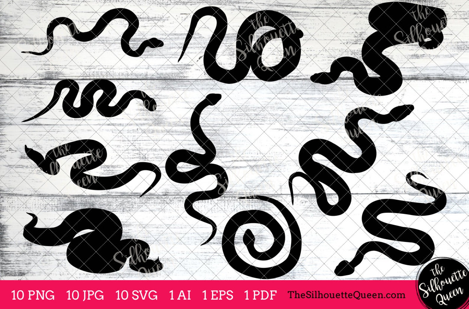 Viper Snake Svg Viper Monogram Viper Svg File Viper | Etsy