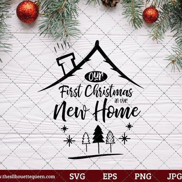 First Home Svg - Etsy