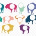 Bison Svg, Monogram Svg, Circle Frames, Cuttable Design, Cut Files ...