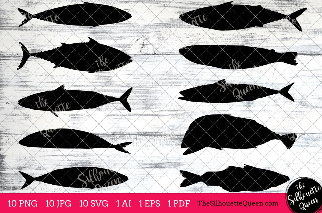 Fishing SVG , Mackerel Fish SVG, Mackerel Fish Cut File for Cricut ...