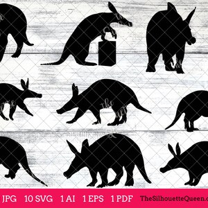 Aardvark Svg, Aardvark Monogram, Aardvark Svg File,cuttable, Aardvark ...