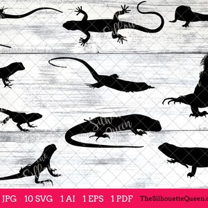 Lizard Svg, Lizard Monogram, Lizard Svg File, Lizard Cuttable, Lizard ...