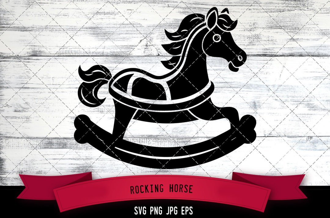 Rocking Horse SVG, Baby SVG, Logo - Digital Download With Commercial ...