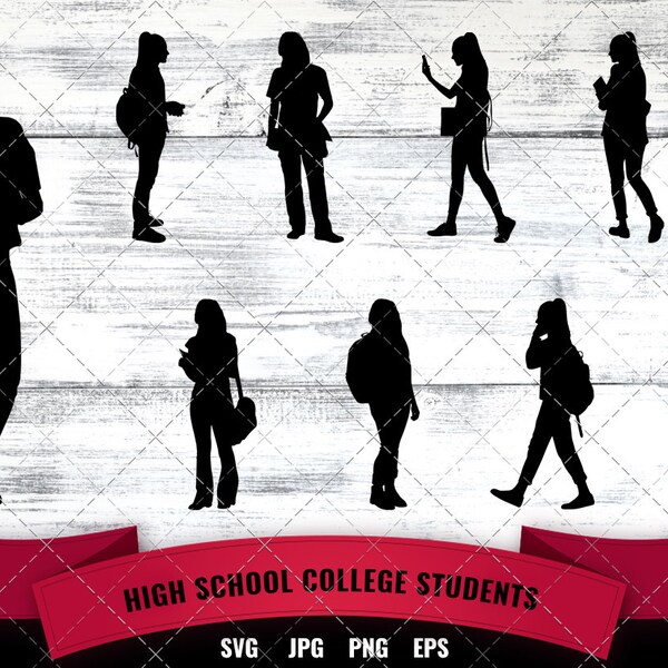 College Student Svg - Etsy