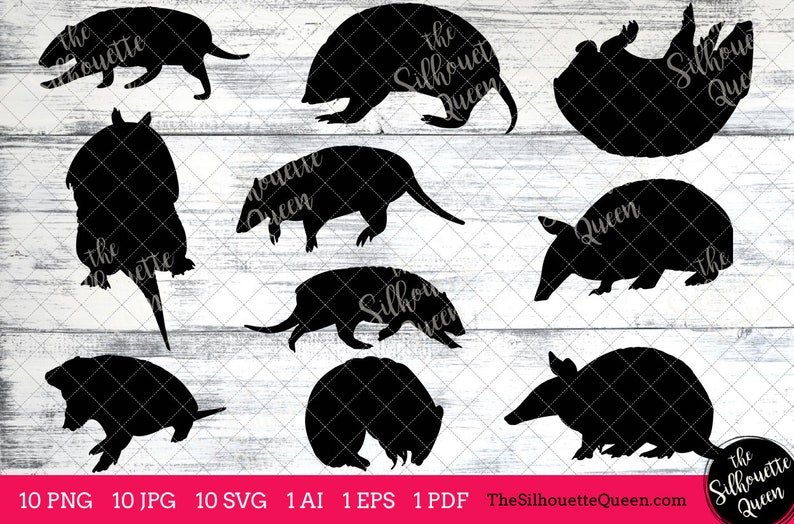 vector eps Armadillo svg file,cuttable Armadillo monogram cut files ...