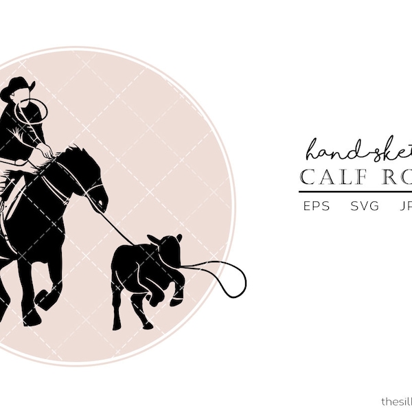 Calf Roping - Etsy