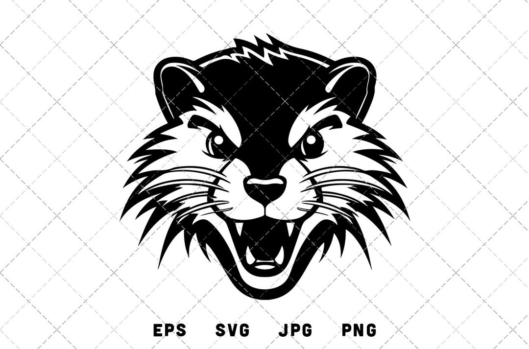 Mongoose Mascot Graphics - JPG, SVG, PNG - Digital Download With ...