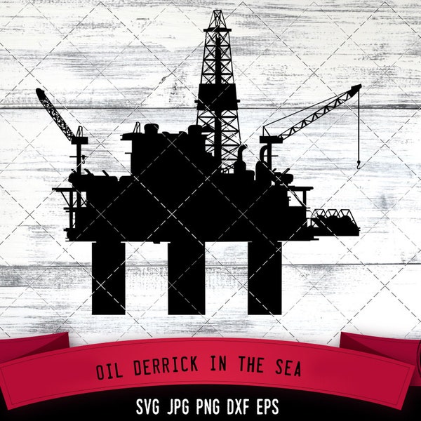 Oil Rig - Etsy