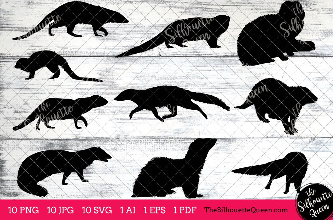 Mongoose Svg Mongoose Monogram Mongoose Svg Filecuttable - Etsy