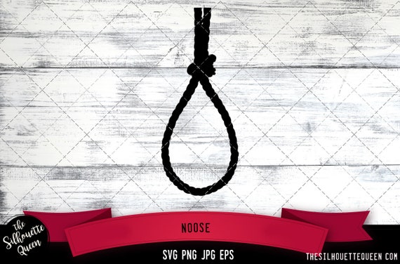 Noose SVG Silhouette Logo Noose SVG Cut Files for Cricut - Etsy Australia