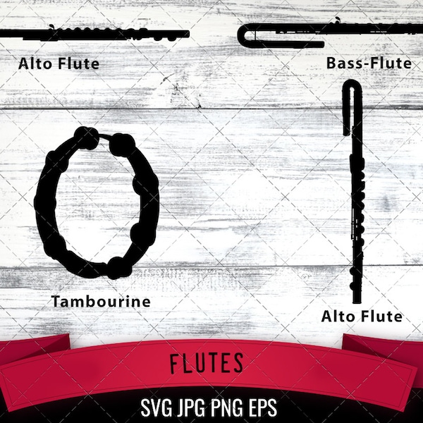 Flute Svg - Etsy