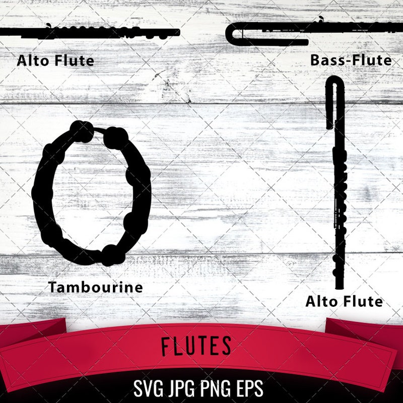 Flute Svg - Etsy