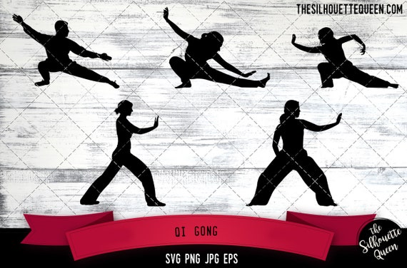 Qi Gong Logo Profile For Five Bows Tai Chi & Qi Gong
