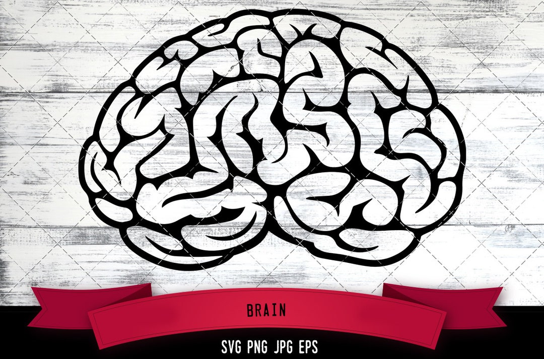 Brain SVG, Neurology SVG, Logo - Digital Download With Commercial ...