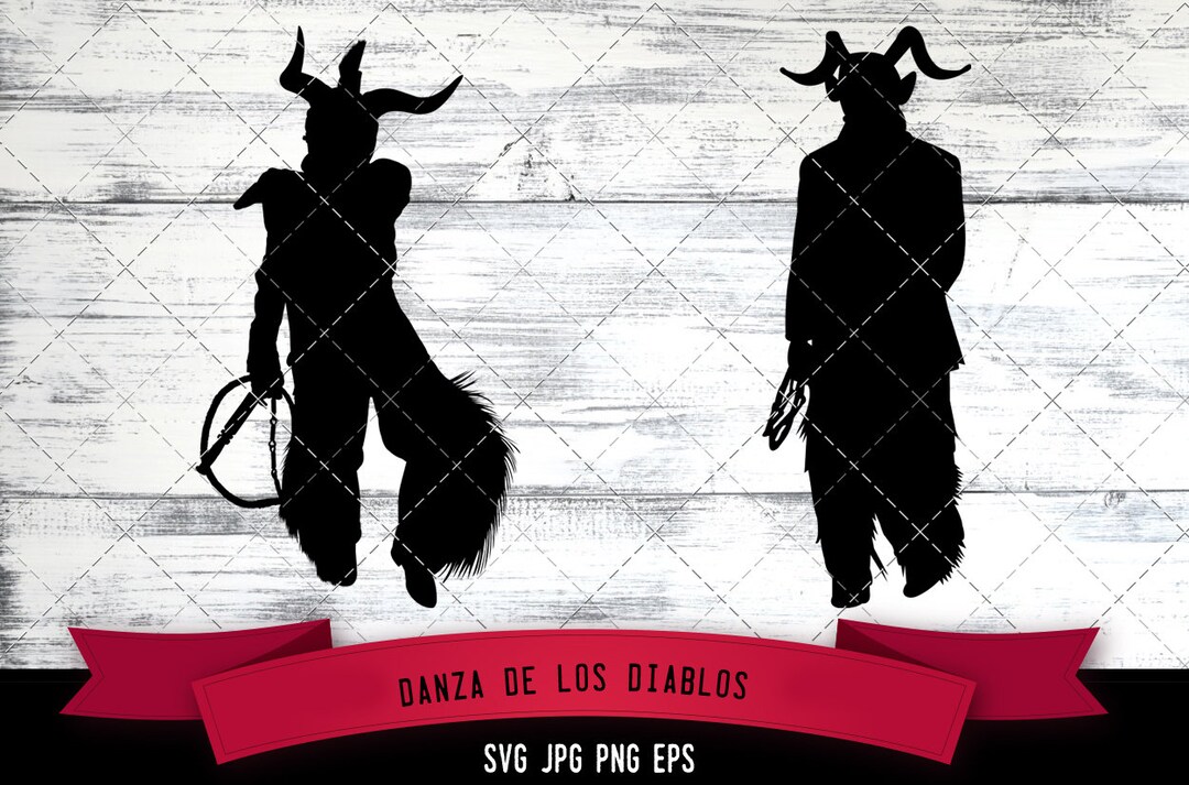 Danza De Los Diablos, Devils Dance Svg, Mexico Svg, Traditional Svg ...