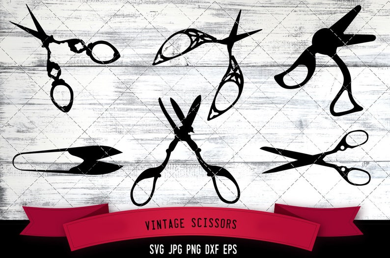 Vintage Scissors Svg Sewing Scissors Svg Style Scissors Svg - Etsy