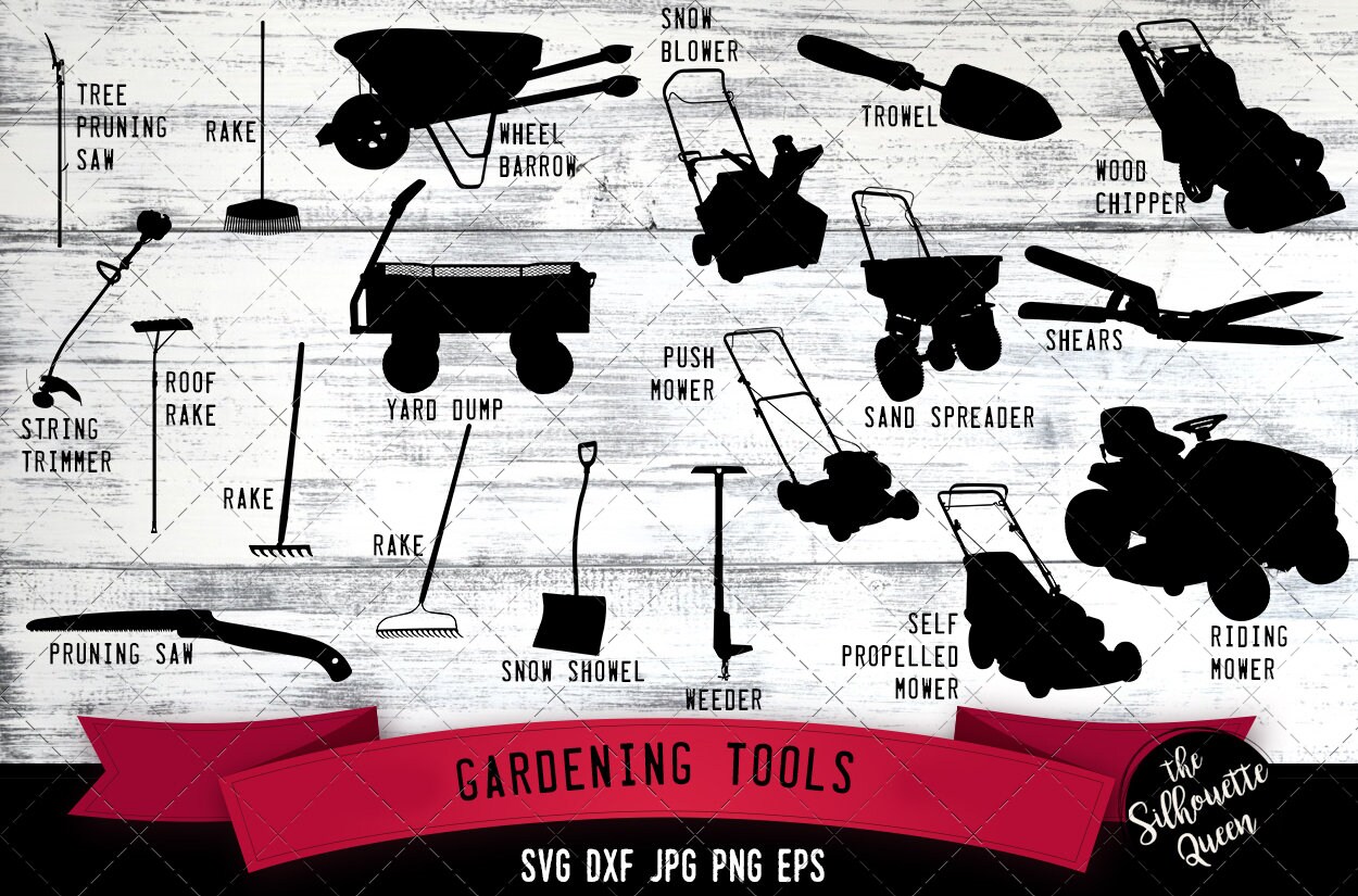 Gardening Tools Svg aeratoraxechain - Etsy
