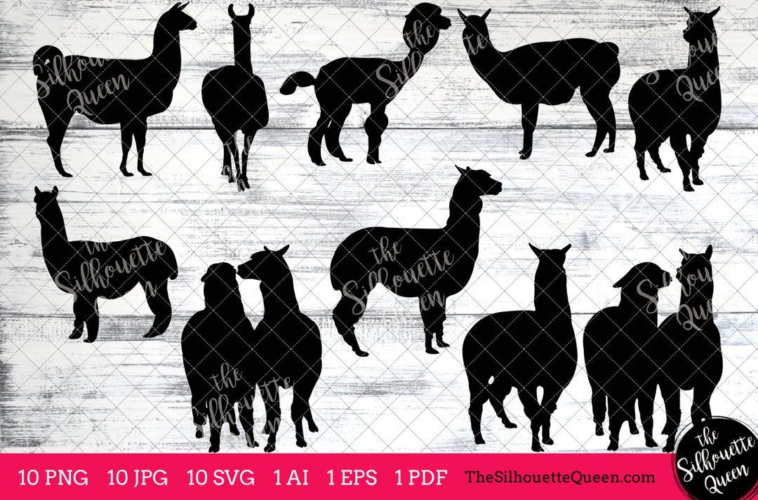 Alpaca Svg, Alpaca Monogram, Alpaca Svg File,cuttable, Alpaca Svg ...