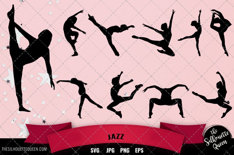 Jazz Dance Svg Dance Cricut Files Cut Files Dancer Etsy