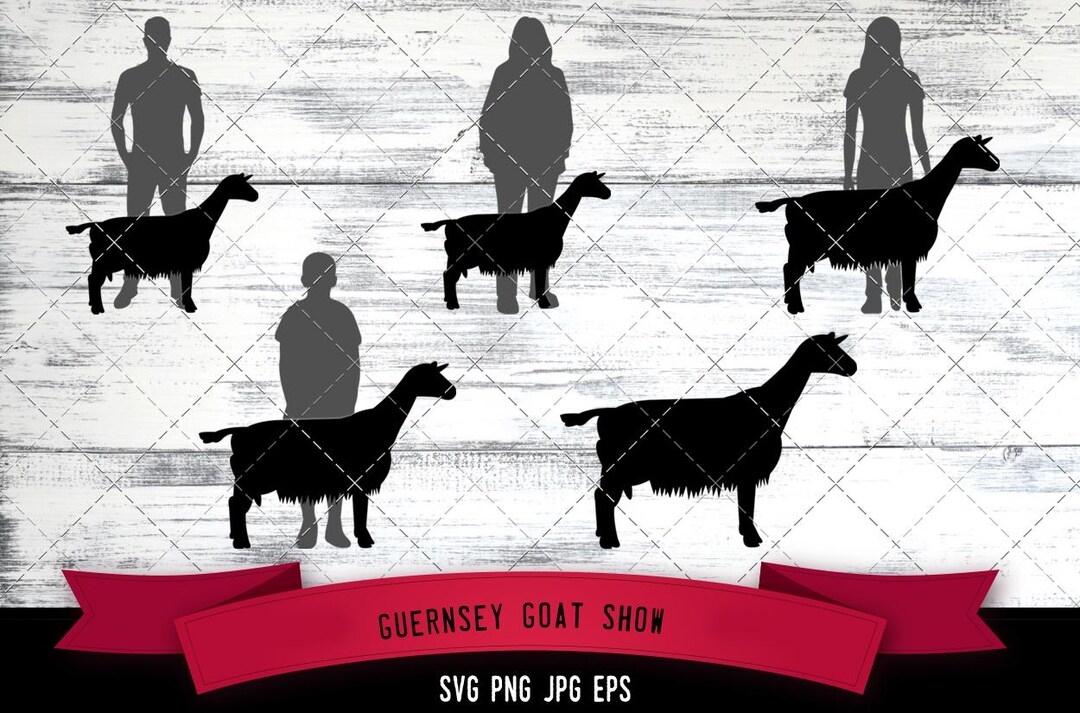 Guernsey Goat Show SVG File,livestock Judging Svg, Farm Girl Boy Svg, 4 ...