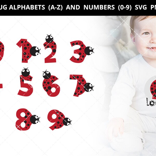 Ladybug Number - Etsy