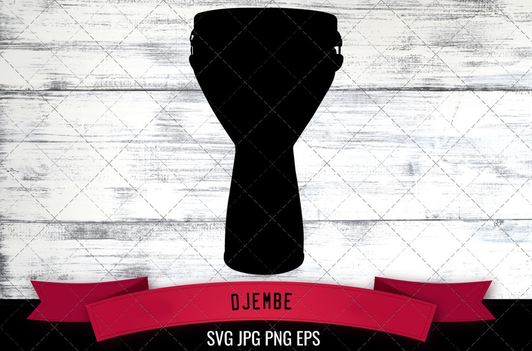 Djembe SVG, Musical Instrument SVG, Logo - Digital Download With ...