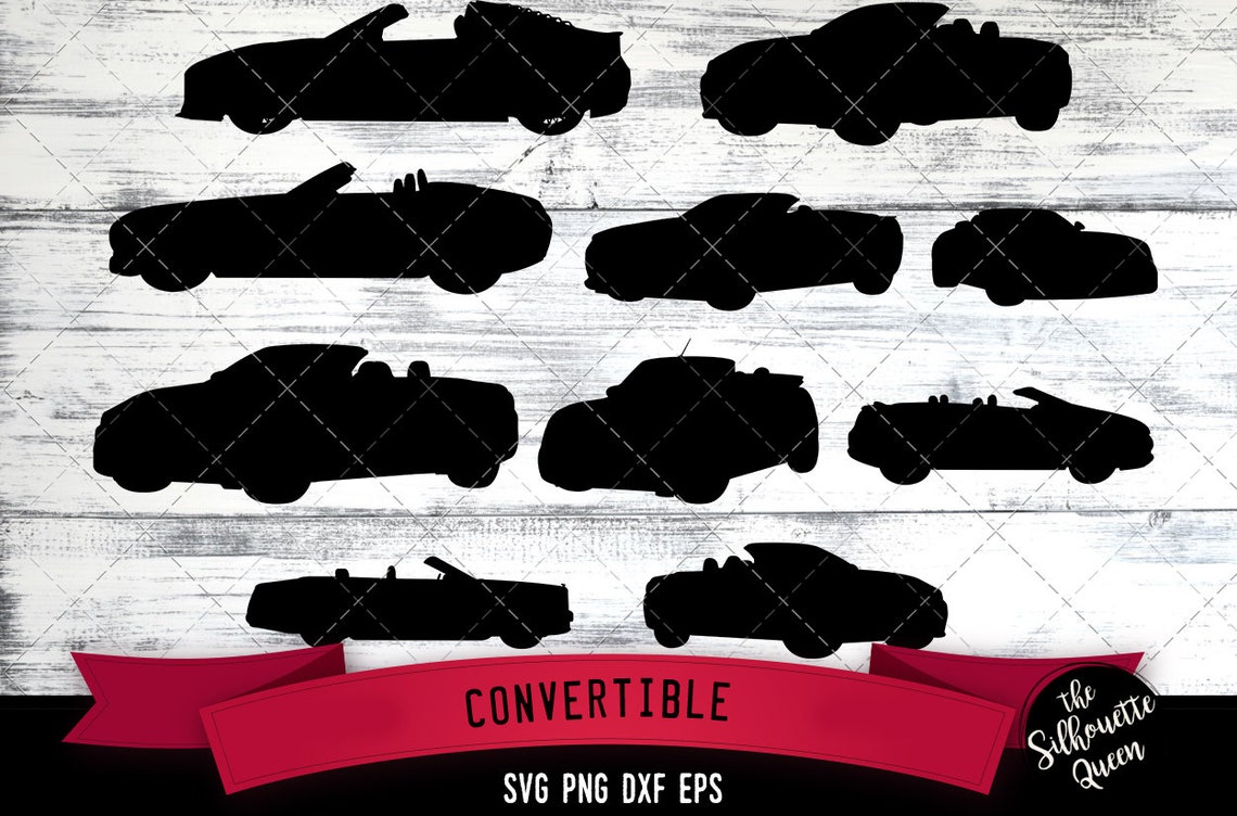 Convertible Svg File Svg Cut File Silhouette Studio Cricut | Etsy