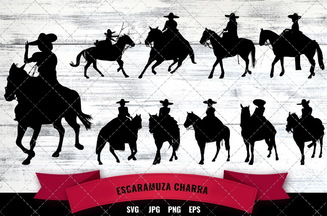 Escaramuza Charra, Female Equestrian, Mexico Svg, Horse Riding Svg ...