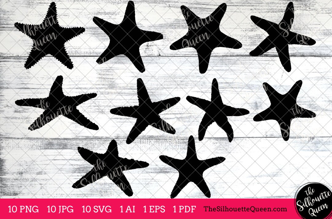 Star Fish Svg, Star Fish Monogram, Star Fish Svg File, Star Fish ...