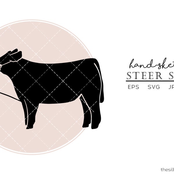 Show Steer Outline - Etsy