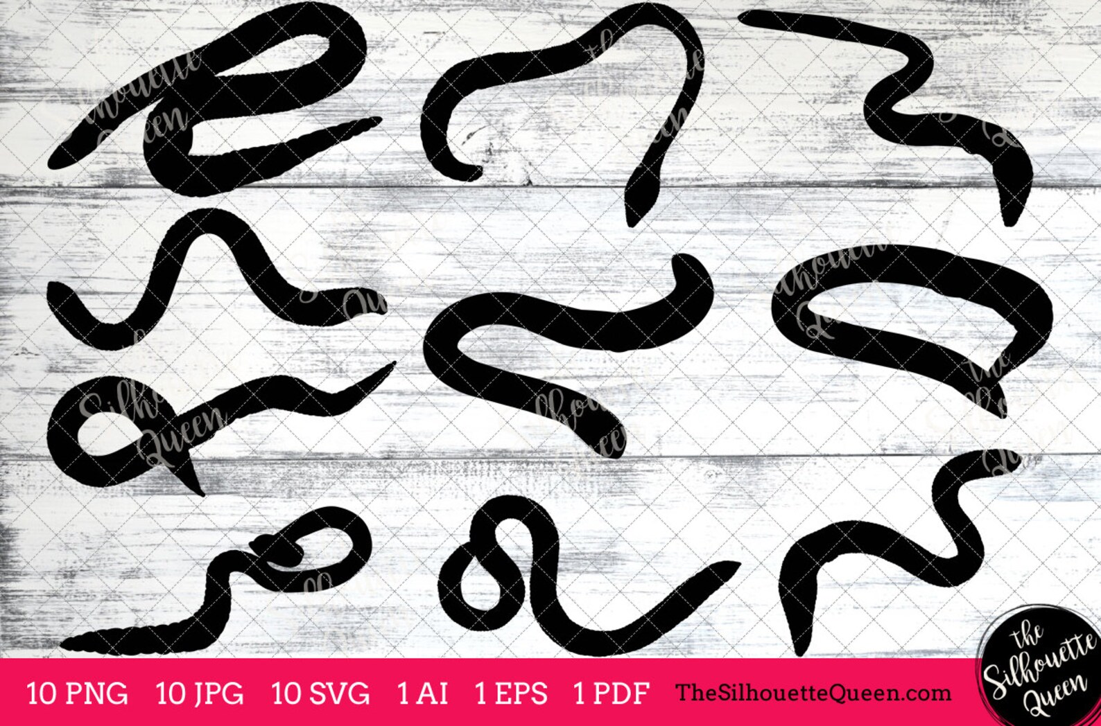 Worm svg Worm monogram Worm svg file Worm cuttable bundle | Etsy