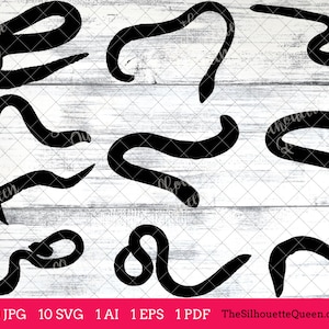 Worm Svg, Worm Monogram, Worm Svg File, Worm Cuttable, Bundle, Cut ...