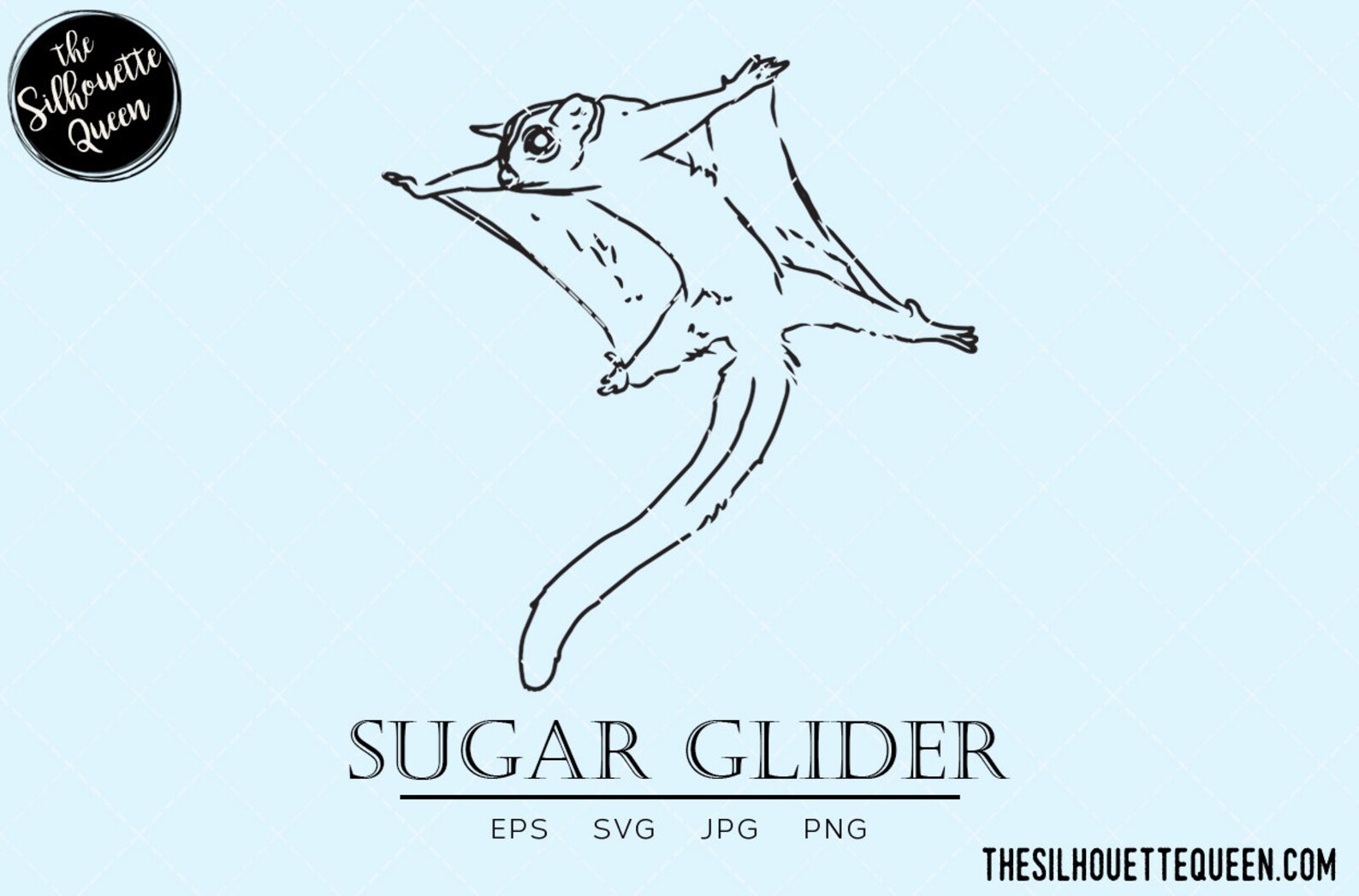 Sugar Glider Svg, Flying Squirrel Svg, Omniverous Svg, Furry Animal Svg ...