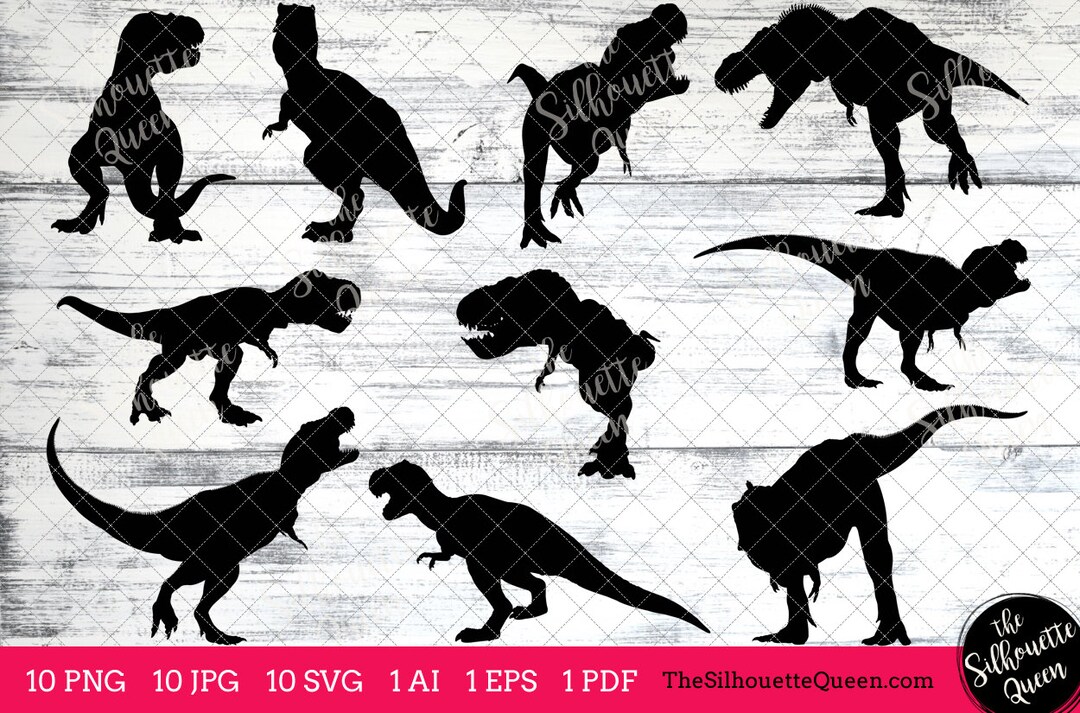Tyrannosaurus Rex Svg, T-rex Monogram, T-rex Svg File, T-rex Cuttable ...