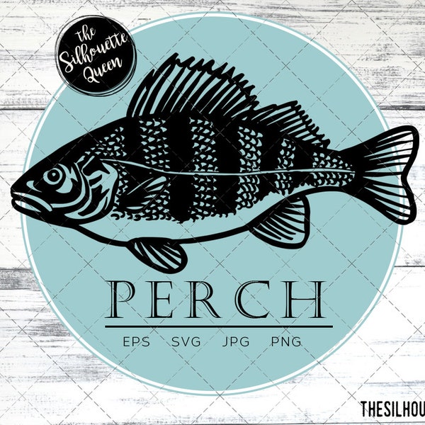 Perch Svg - Etsy