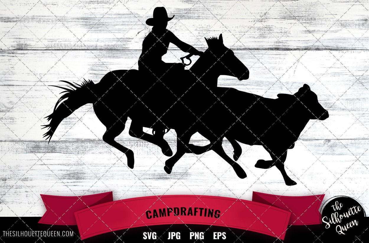 Campdrafting Svg Rodeo Svg Cowboy Svg Australian Rodeo | Etsy New Zealand
