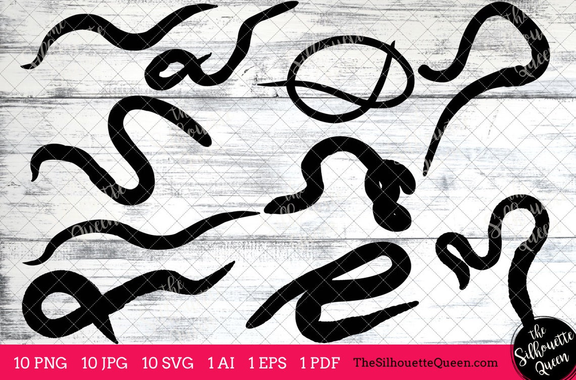 Round Worm Svg, Worm Monogram, Worm Svg File, Worm Cuttable, Bundle ...