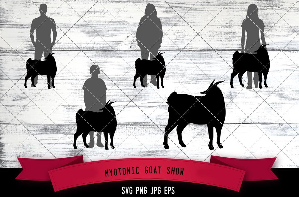Myotonic Goat Show SVG File,livestock Judging Svg, Farm Girl Boy Svg, 4 ...