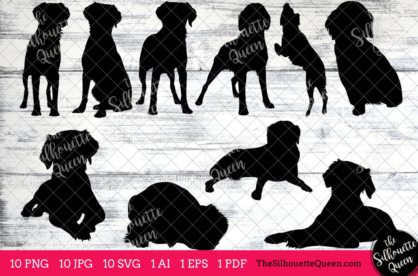 Brittany Spaniel Dog Svg, Dog Svg, Dog Monogram Svg, Dog Svg Files ...