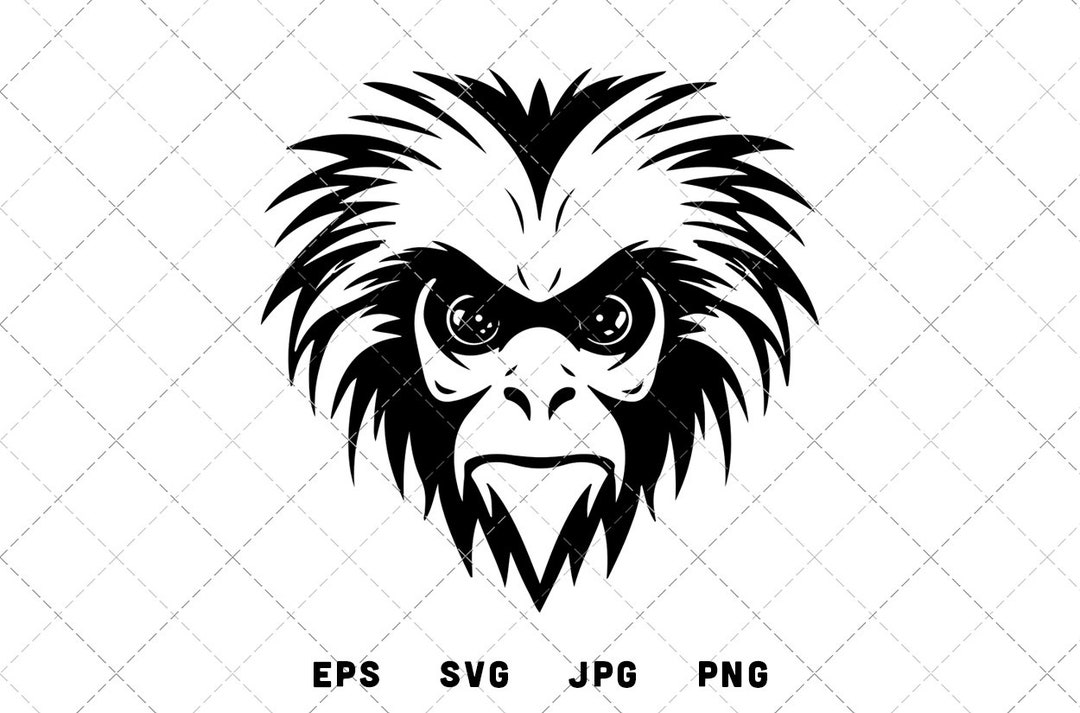 Langur Mascot Graphics JPG, SVG, PNG Digital Download With Commercial ...