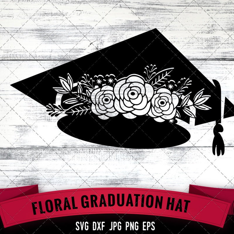 Graduation Hat Svg - Etsy