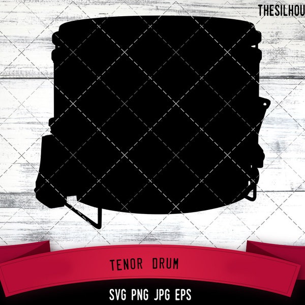 Tenor Drum Clipart - Etsy